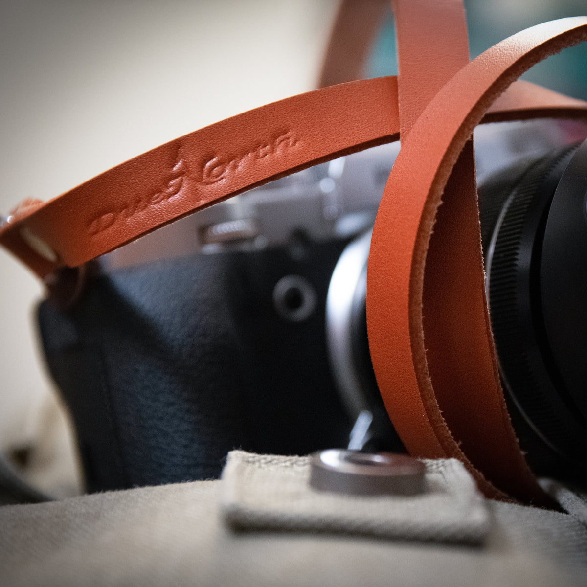 Classic Leather Camera Neck Strap - Due North Leather Goods Co.